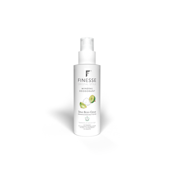 MINERAL DEODORANT SPRAY – Cedar 125 ml – Finesse s.r.l